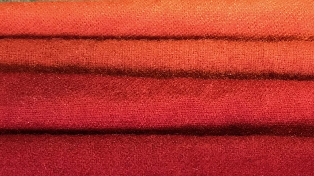 Bright red with madder | historical textiles